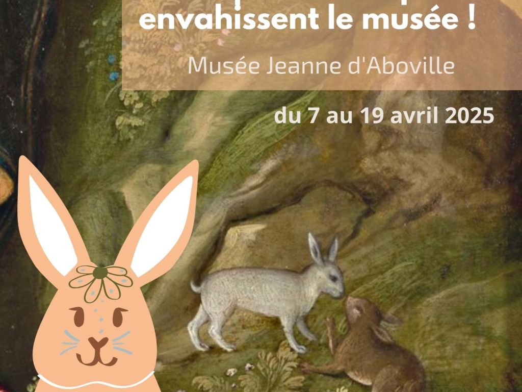 Les lapins de Pâques envahissent le musée!